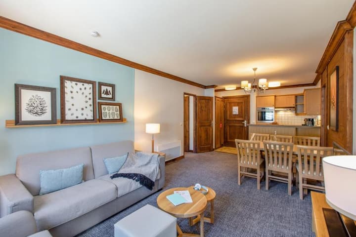 Pierre&vacances-app 6 Pers-2 Ch-piscine Extérieure - La Plagne-Tarentaise