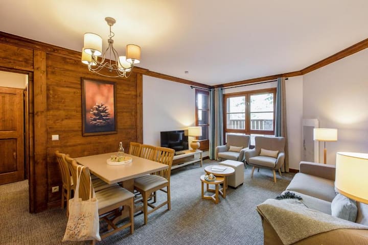 Pierre&vacances-app6pers-2ch-piscine Ext-supérieur - Tignes