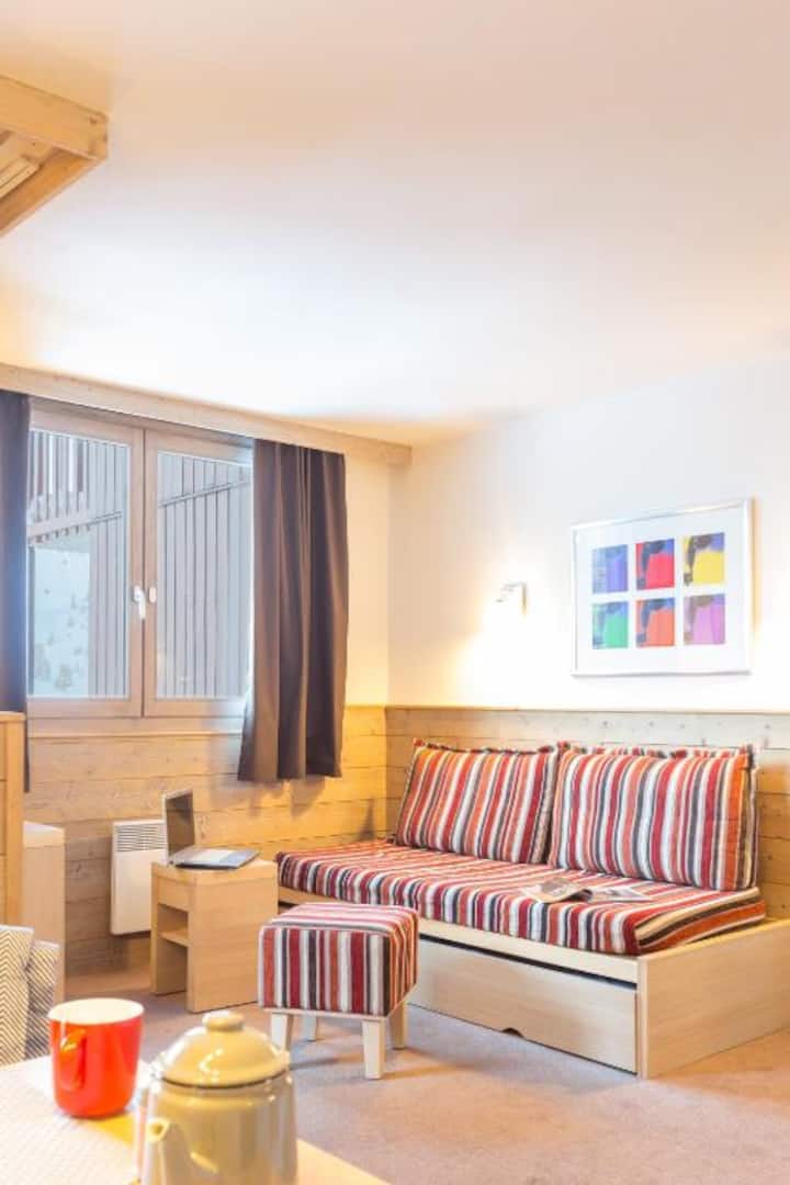 Pierre&vacances-appartement 4 Personnes- 1 Chambre - La Plagne