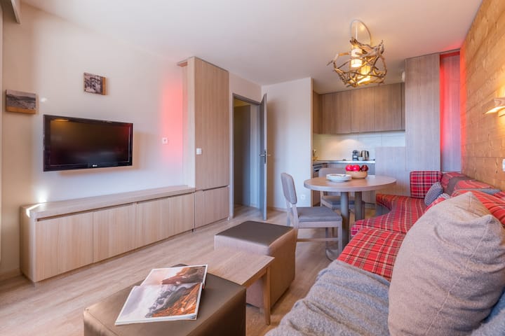 Pierre&vacances-appart 4 Pers - 1 Chambre - Balcon - Morzine
