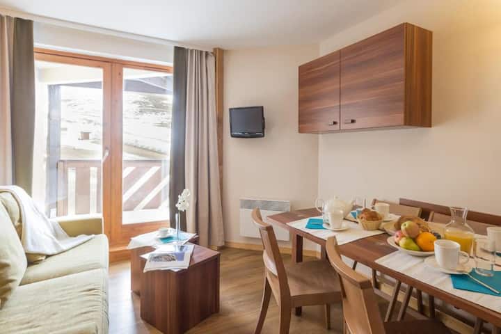 Pierre&vacances-appart 6 Pers-1 Chambre-1coin Nuit - Modane