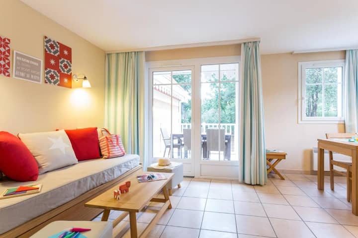 Pierre&vacances-app 6 Pers-1 Chbre-terrasse/balcon - Soulac-sur-Mer