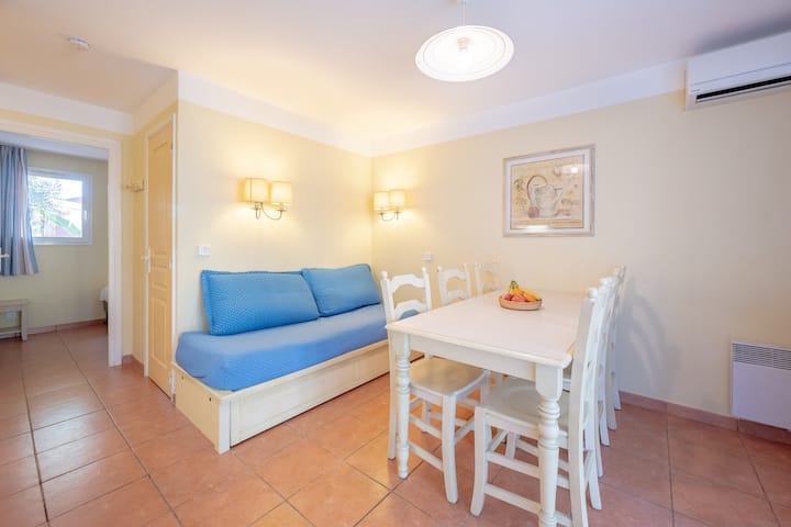 Pierre&vacances-app 6 Pers-terrasse-rez-de-jardin - Mandelieu-la-Napoule