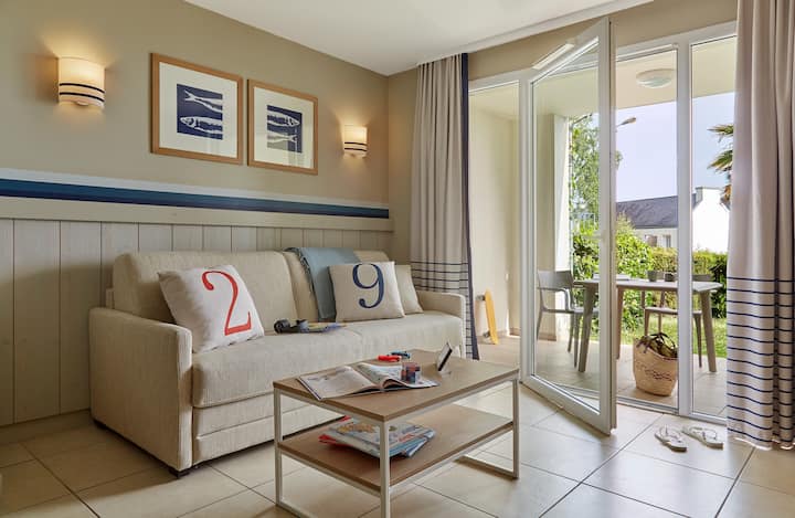 Pierre&vacances-app 4 Pers-terrasse/balcon-vue Mer - Douarnenez