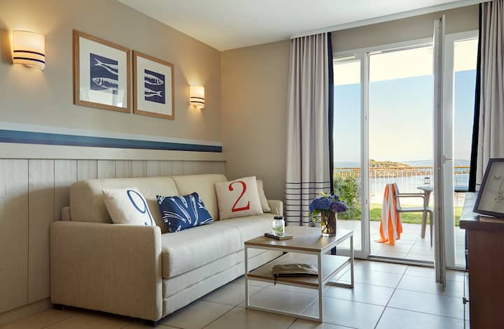 Pierre&vacances-app 4 Pers-terrasse/balcon-vue Mer - Douarnenez