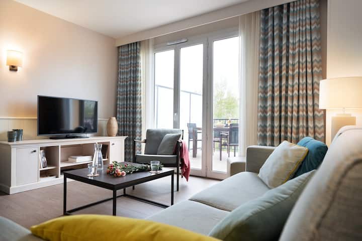 Pierre&vacances-app 6 Pers-terrasse-balcon-duplex - Deauville