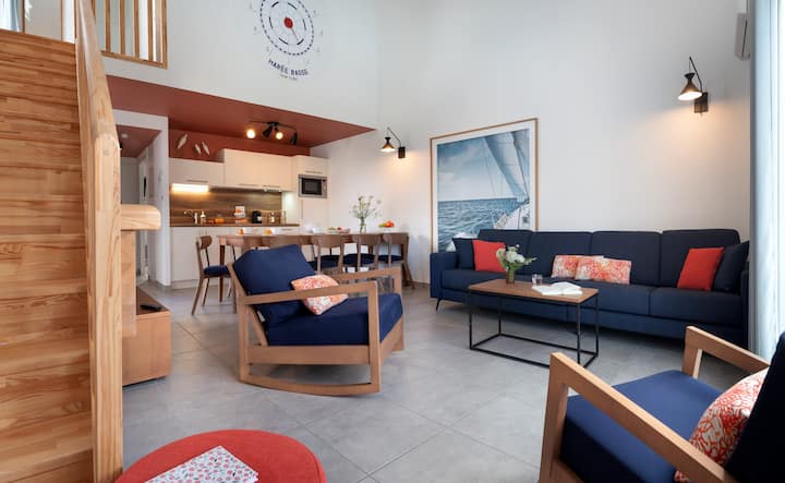 Pierre&vacances-maison 8 Pers-duplex-piscine - Brem-sur-Mer
