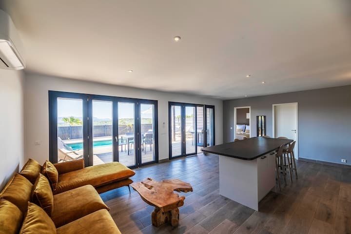 Pierre&vacances-maison 8 Pers-piscine Privée 7m - Sainte-Lucie-de-Porto-Vecchio