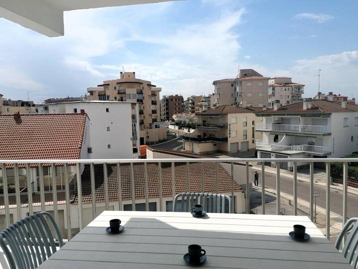 Appartement 6 Pers Santa Margarida 2ème Ligne Mer - Roses