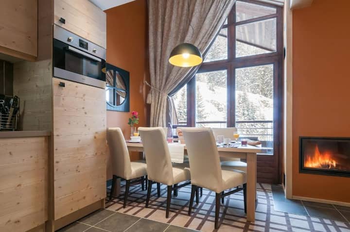 Pierre&vacances-appart 8 Pers - 3 Chb-vue Montagne - Flaine