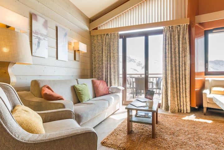 Pierre&vacances-appart 6 Pers-balcon-vue Montagne - Avoriaz