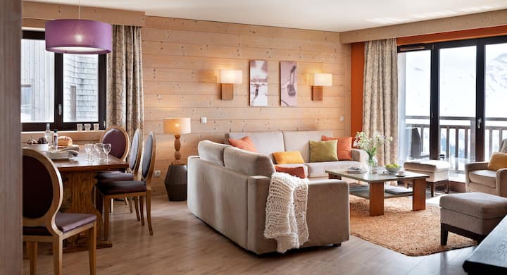 Pierre&vacances-appart 8 Pers-balcon-vue Montagne - Champéry