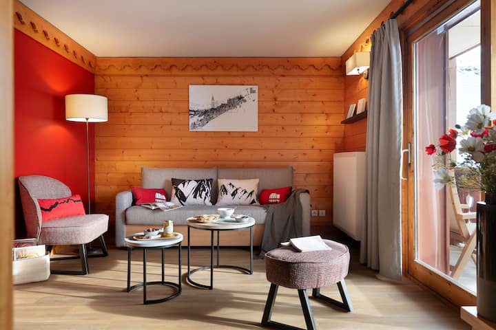 Pierre&vacances-appart 6 Pers - 2 Chb-vue Montagne - Les Menuires