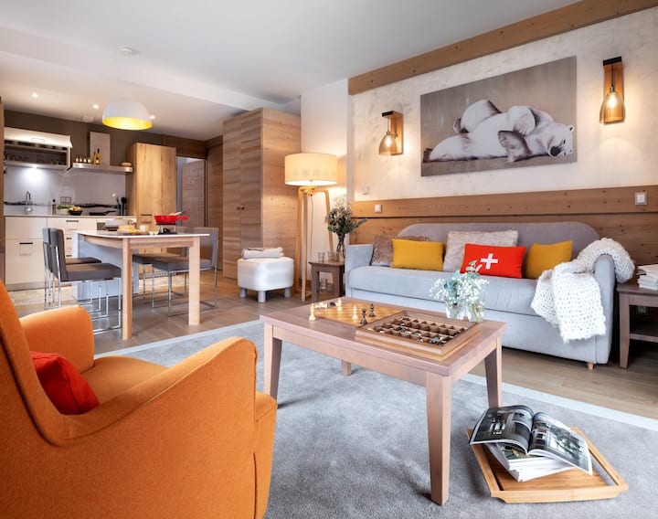 Pierre&vacances-appart 6 Pers - 2 Chb-vue Montagne - Méribel