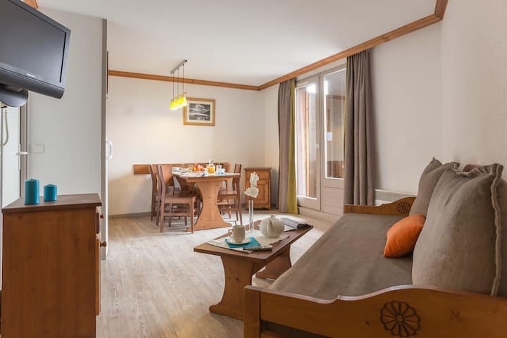 Pierre&vacances-studio 6 Pers-1 Coin Nuit-bon Plan - Les Deux Alpes