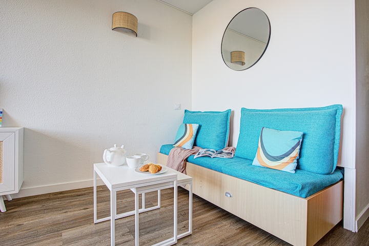 Pierre&vacances-studio 4 Pers-alcôve-balcon-rénové - Argelès-sur-Mer