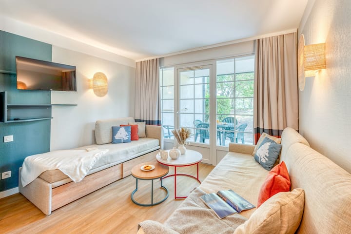 Pierre&vacances-appart 5 Pers-1 Ch-balcon-rénové - Biscarrosse