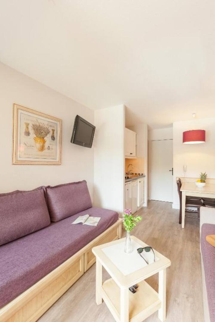 Pierre&vacances-studio 4 Personnes-terrasse/balcon - Porquerolles
