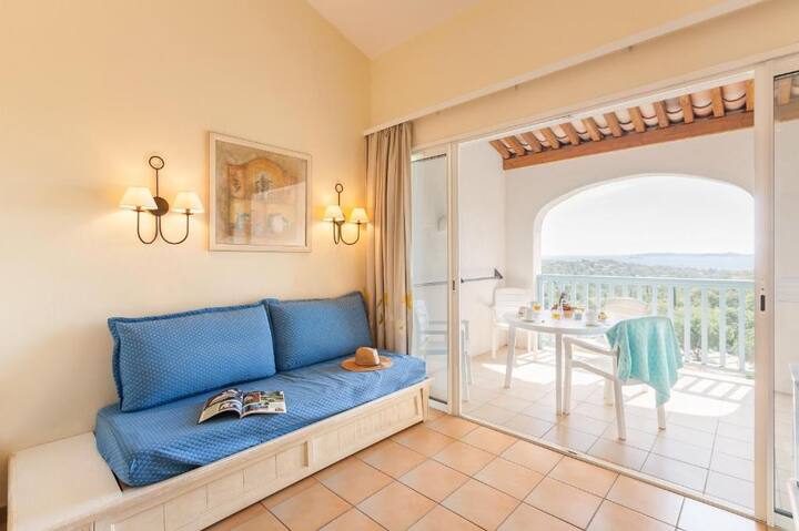 Pierre&vacances-app 4 Pers-terrasse/balcon-vue Mer - Grimaud
