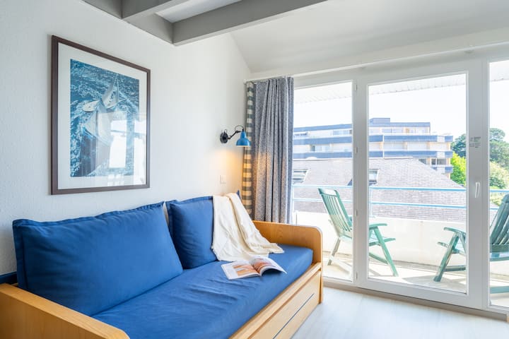Pierre&vacances-appart 4 Pers-1 Chb-duplex-balcon - Plage de Bénodet
