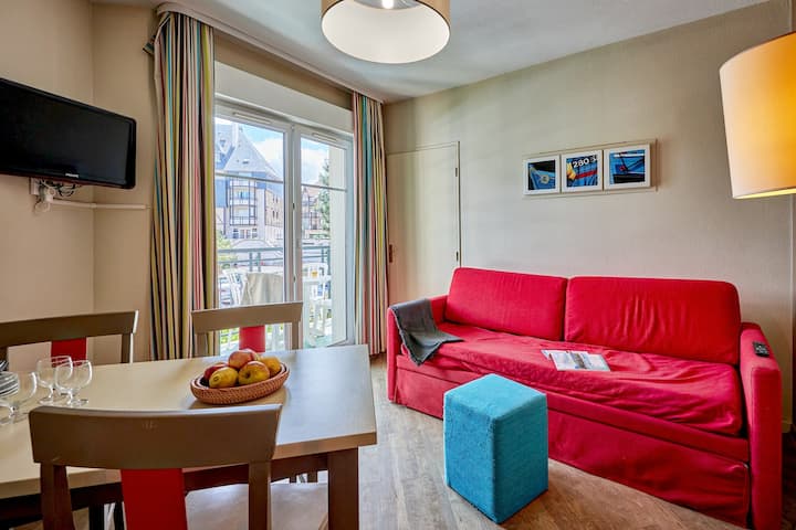 Pierre&vacances-appart 4 Pers-plain Pied-balcon - Dives-sur-Mer