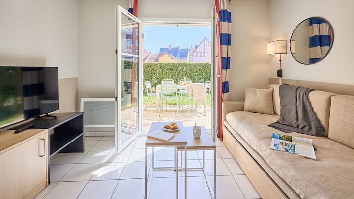 Pierre&vacances - Maison 6 Pers - Terrasse-rénové - 카부르