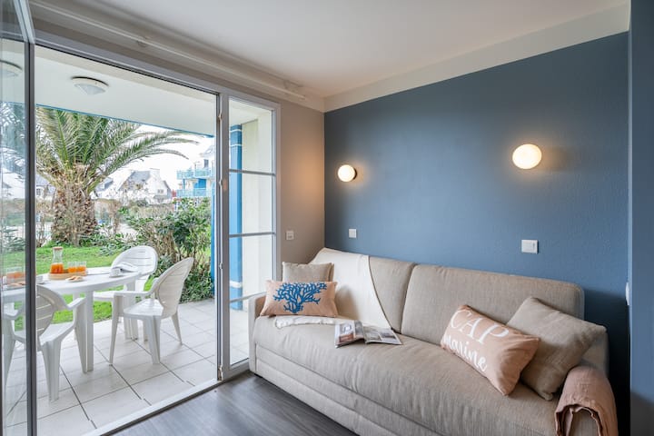 Pierre&vacances-app 4 Pers- Balcon/terrasse-rénové - Plomeur