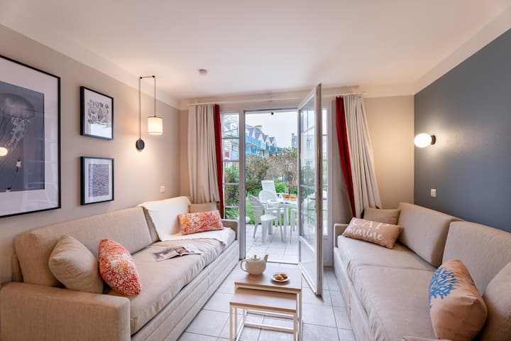 Pierre&vacances-app 5 Pers- Balcon/terrasse-rénové - Guilvinec