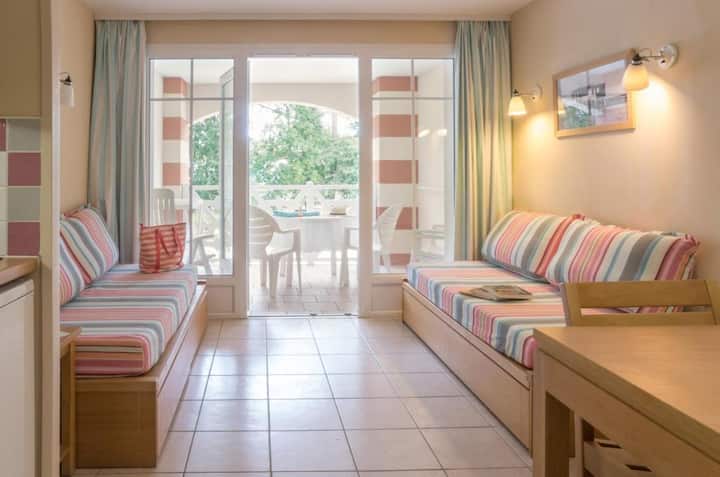 Pierre&vacances-studio 5 Personnes-alcôve-terrasse - Soulac-sur-Mer