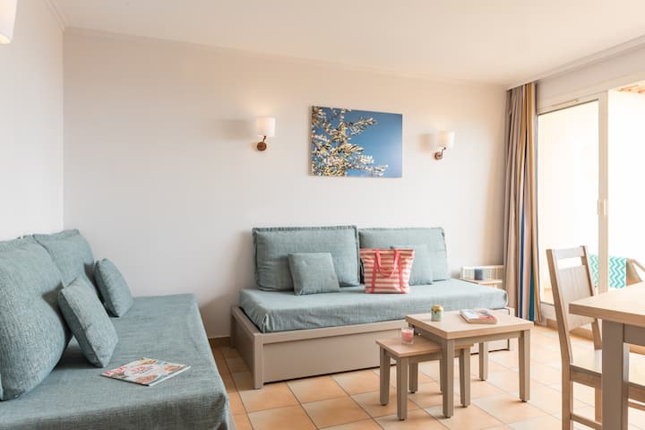 Pierre&vacances-appart 6 Pers-1 Chb-alcôve-balcon - Plage Les Issambres