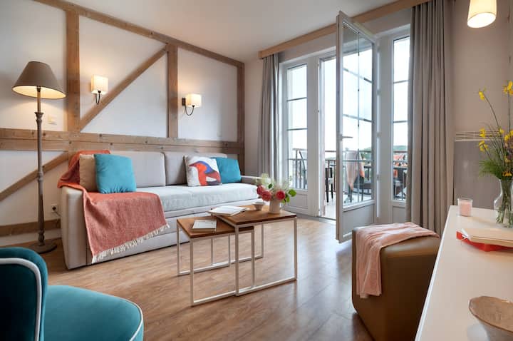 Pierre&vacances-appart 6 Pers-2 Chb-duplex-balcon - Auberville