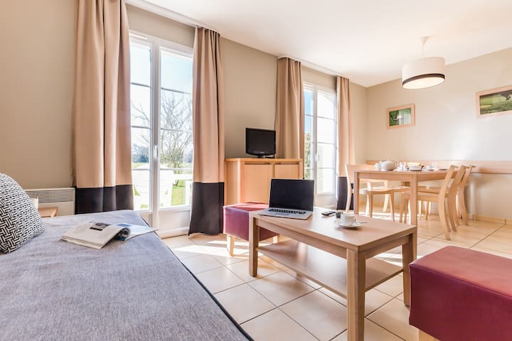 Pierre&vacances-maison 8 Pers-cheminée-terrasse - Port-en-Bessin