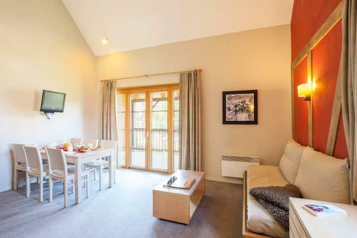 Pierre&vacances-appart 7 Pers-duplex-vue Jardin - Colmar