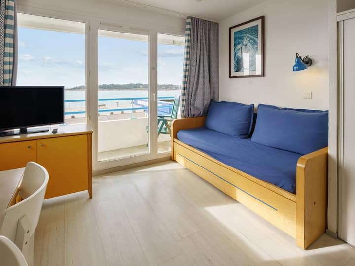 Pierre&vacances-studio 4pers-alcôve-balcon-vue Mer - Bénodet