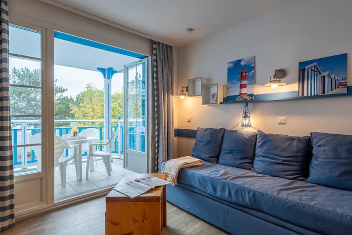 Pierre&vacances-appart 4 Pers-terrasse Ou Balcon - Fort-Mahon-Plage