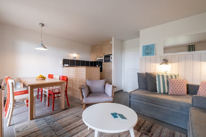 Pierre&vacances-appart 6pers-1 Chambre-1 Coin Nuit - Le Crotoy