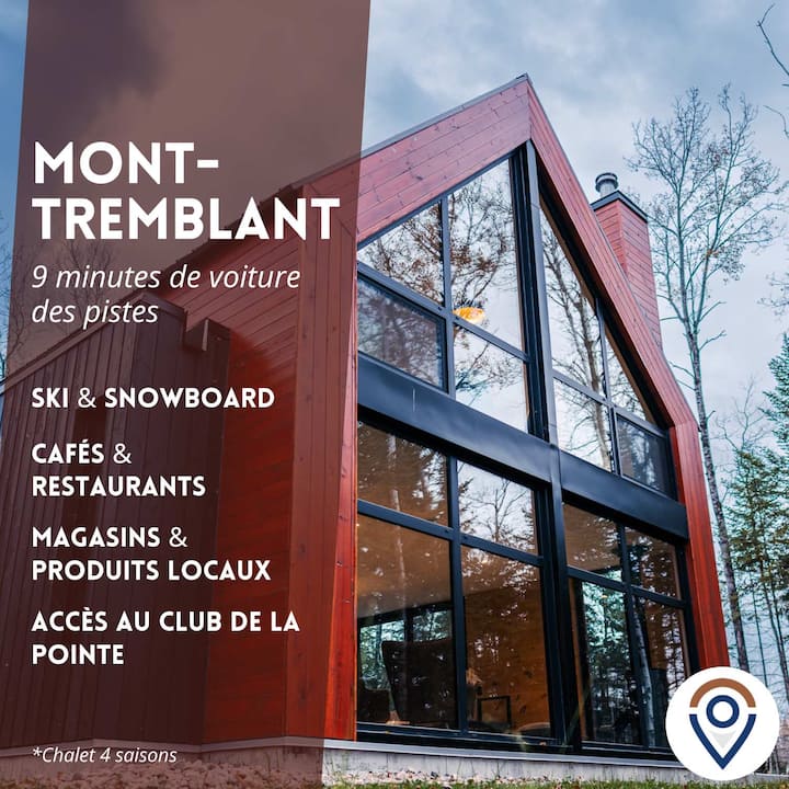 Chalet Lumineux - Spa & Sauna Intérieur - Laurentides