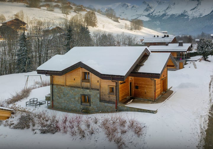 Paradis Alpin Pour 8 Avec Spa - La Clusaz