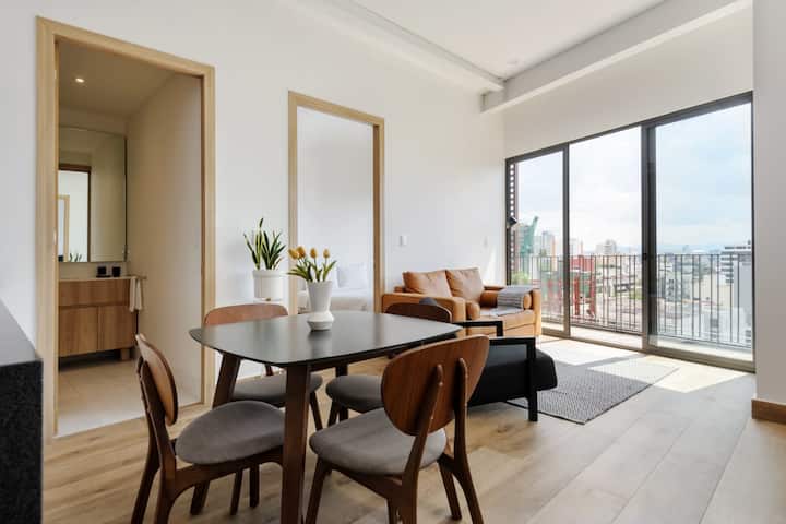 W* | Compact 2br In Cuauhtémoc - Mexico City