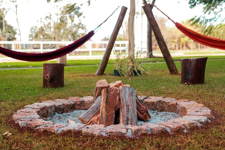 Chalé Em Fazenda Paradisíaca - Itapetininga