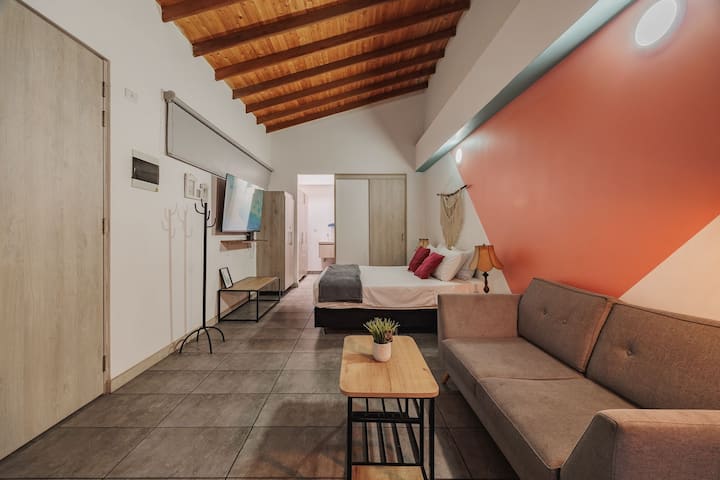 Comfortable Loft Tranvia 40 Center - Medellín