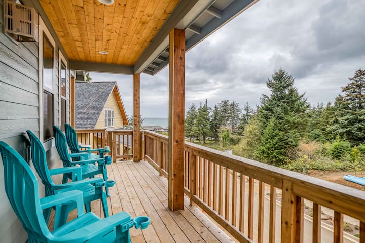 New Home|ev Charger|hot Tub|ping Pong|games - Depoe Bay, OR