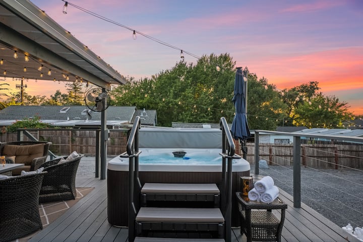 Casa De La Esperanza:1890s Gem - Hot Tub - 5bd/3ba - Healdsburg, CA