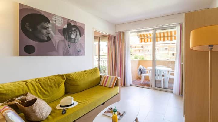 Pierre&vacances-app 6 Pers-1 Ch-alcôve-balcon-clim - Saint-Tropez