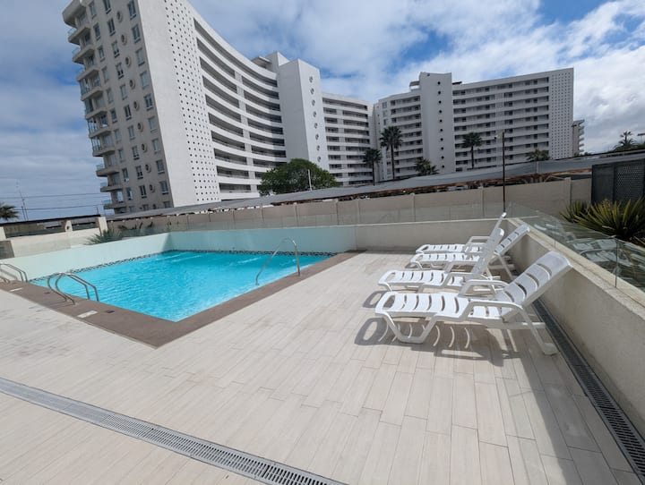 Aqua Resort | Piscina Temp. & Olas | Frente Al Mar -