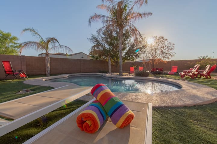 Paradise Retreat /Heated Privat Pool/hot Tub - Casa Grande, AZ