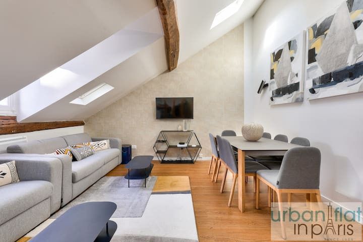 Urban Flat 117 - Charming 3bdr Apartment In Paris - ibis budget Paris Porte De Montmartre