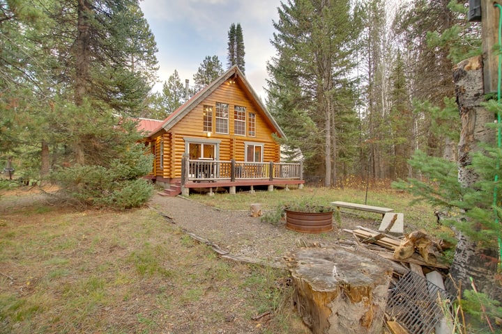 Donnelly Cabin W/ Private Deck: Near Lake Cascade! - Tamarack Ski Resort, ID