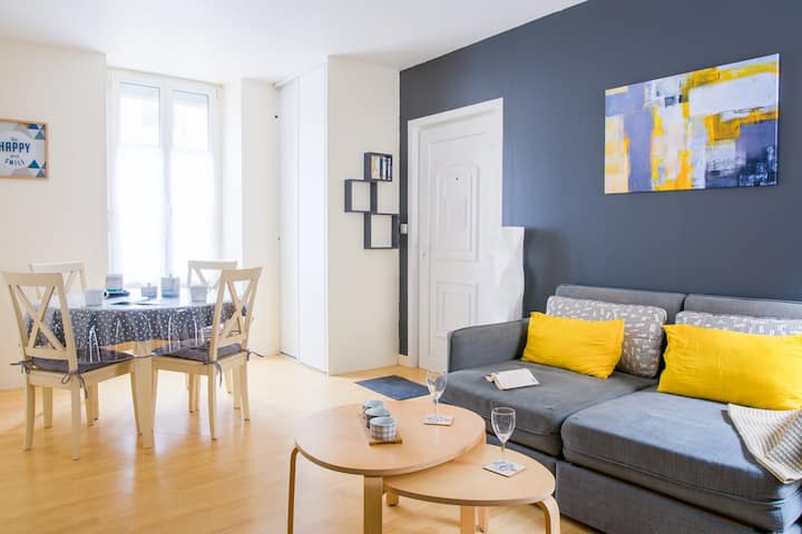 600m Plage - Centre Ville - Appartement Pour 4 - Concarneau