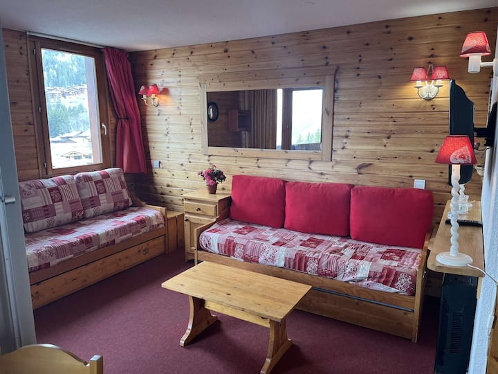 Duplex Confortable, Vue, Balcon, Près Commerces - Les Avanchers-Valmorel